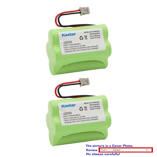 Kastar 2200mAh Battery for RadioShack 20-520 Uniden BP120 BP150 BP180 ...