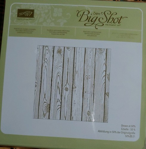 Stampin Up - PINEWOOD PLANKS Dynamic Textured Impressions Embossing ...