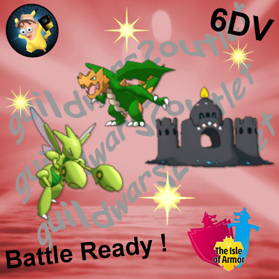 Ultra Shiny Shardrago Scherox Colossand- BR 100 – Pokemon Schwert ...