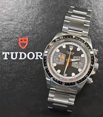 Tudor Heritage Chronograph Auto 42mm Steel Mens Bracelet Watch Date ...