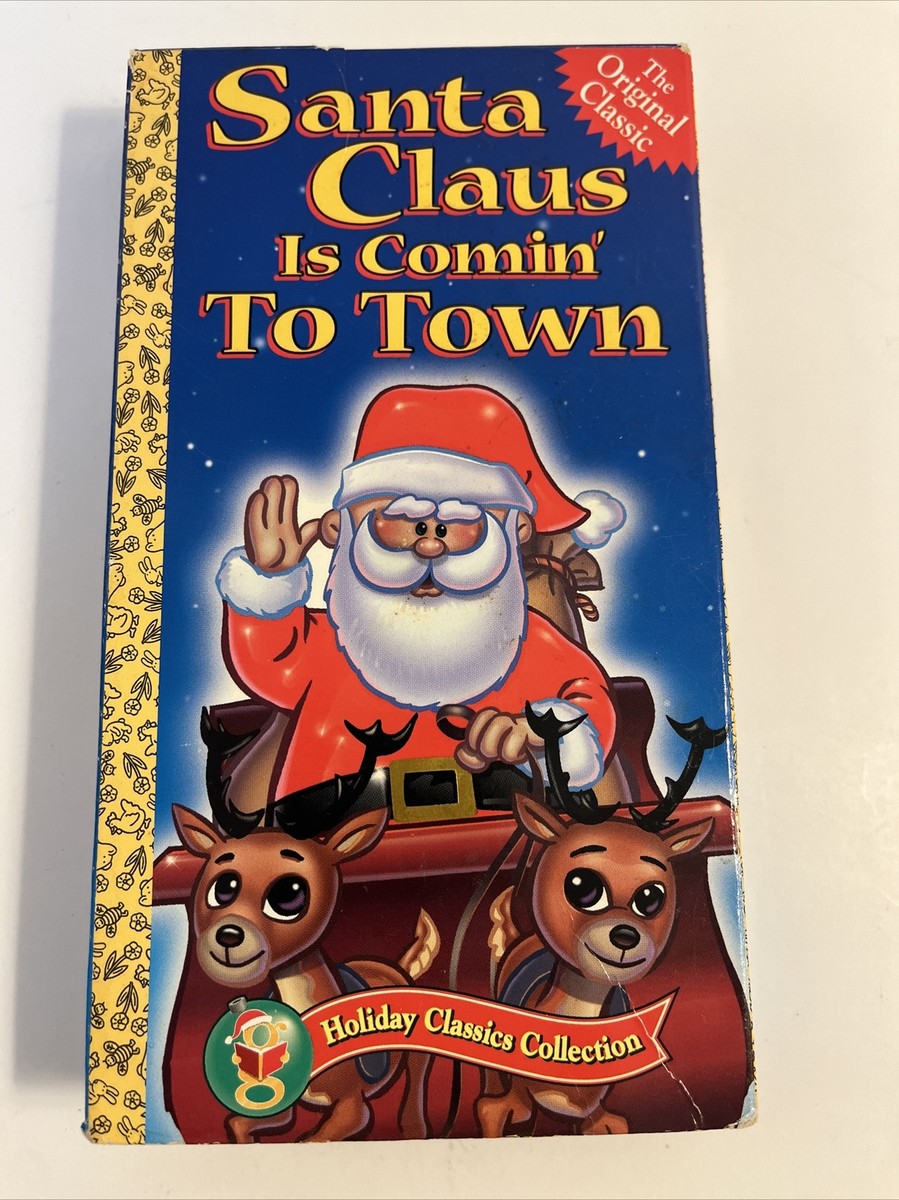 Santa Claus Is Coming To Town Vhs Amazon