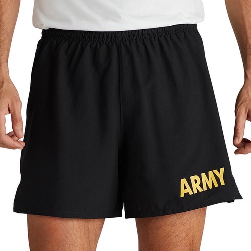 USGI US Army Black Physical Fitness Uniform APFU PT Shorts Trunks All ...