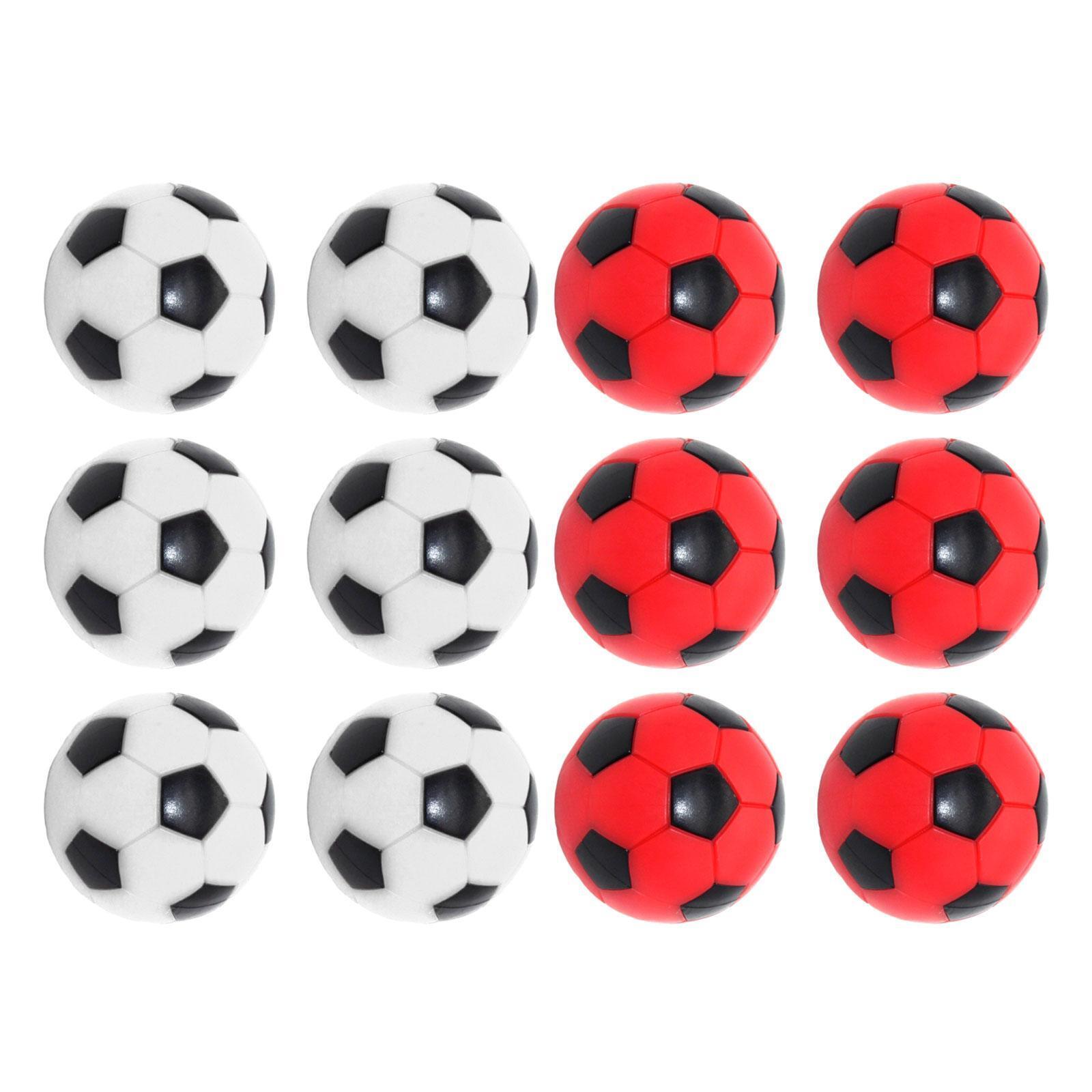 12 Pieces Foosball Table Balls Table Top Soccer Balls for Match Toy ...
