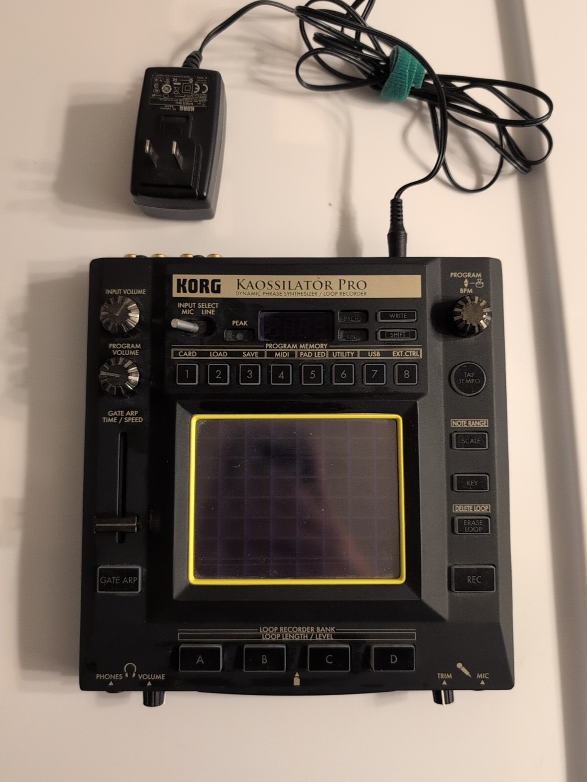 KORG KAOSSILATOR PRO+ KO-1 Pro Plus Synthesizer Effector Loop Recorder ...