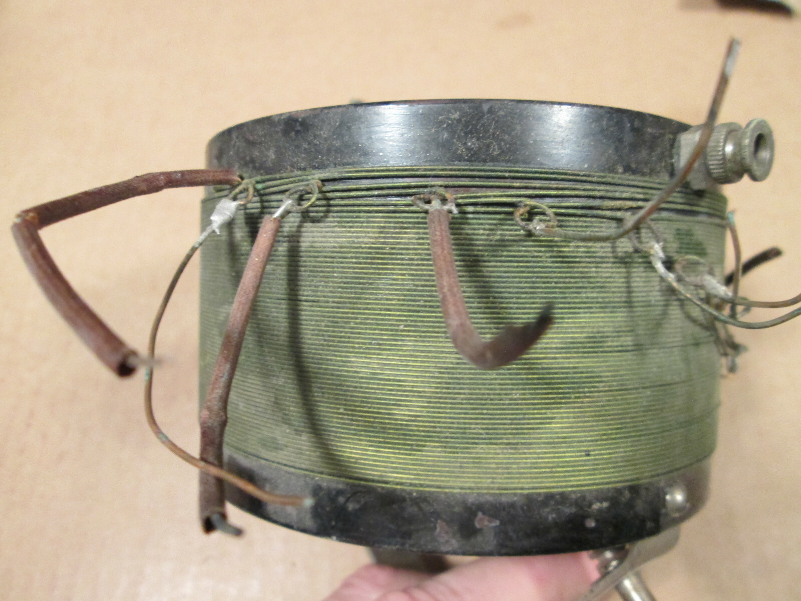 Vintage Tube Radio Parts Workrite Variometer Variable Inductance Tuning ...