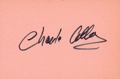 Charlie Callas Autograph | eBay
