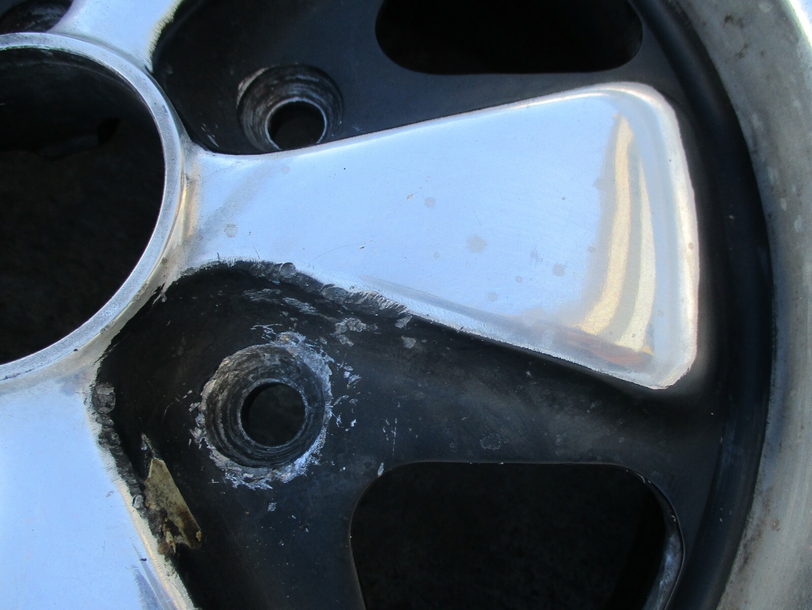 2- PORSCHE 15” X 8” POLISHED FUCHS Wheels 911-930 Original Wheels OEM ...