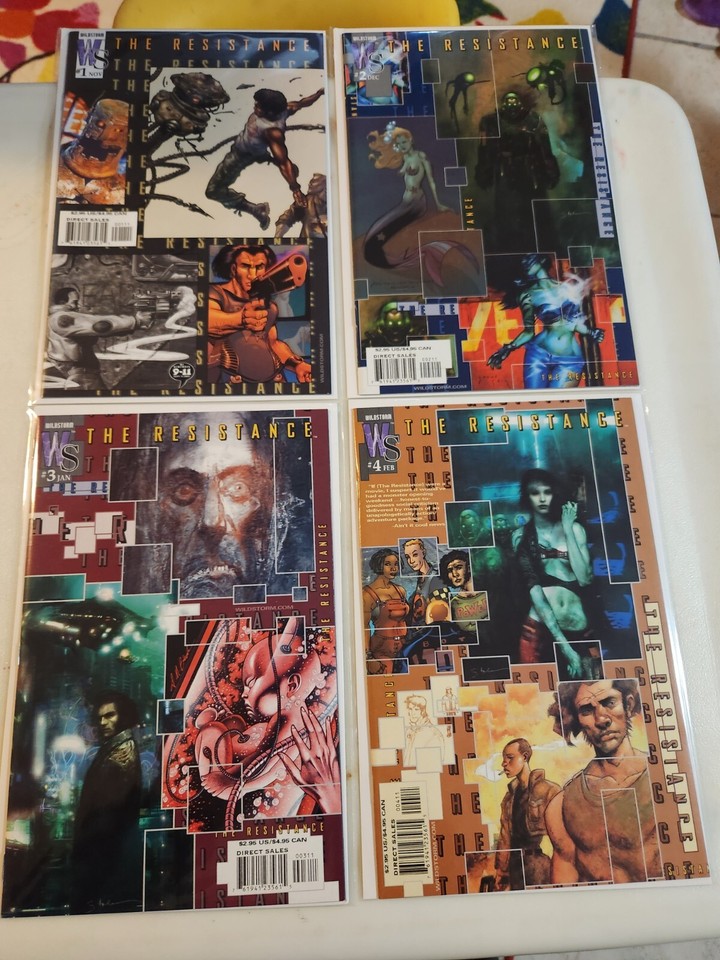 The Resistance SET#1-8 WILDSTORM COMIC BOOK 9.4 AVG V35-20 | eBay