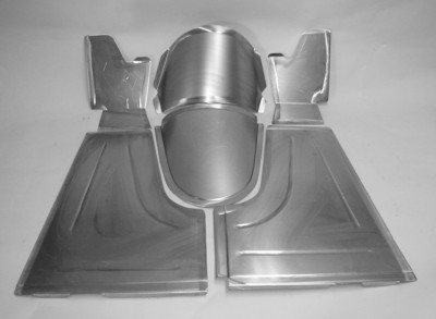 DIRECT SHEETMETAL FD127 1933-34 FORD FRONT FLOOR KIT FOR 3" RECESSED ...