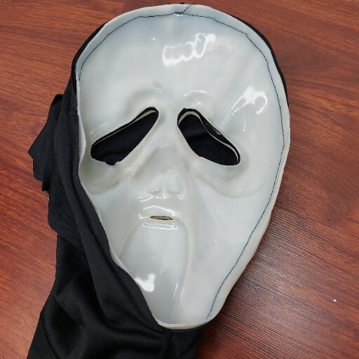 Vtg Scream Ghostface Mask Easter Unlimited Hood Ghost Face No Glow | eBay