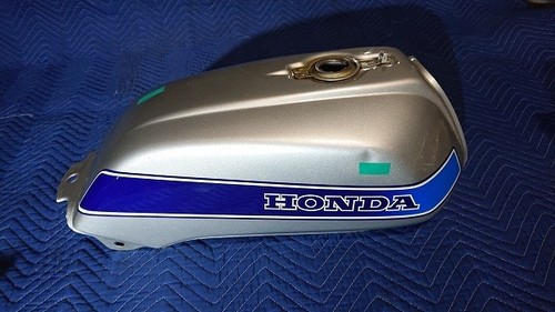 Honda Cb750-F Fuel Tank Silver Small Dented | eBay