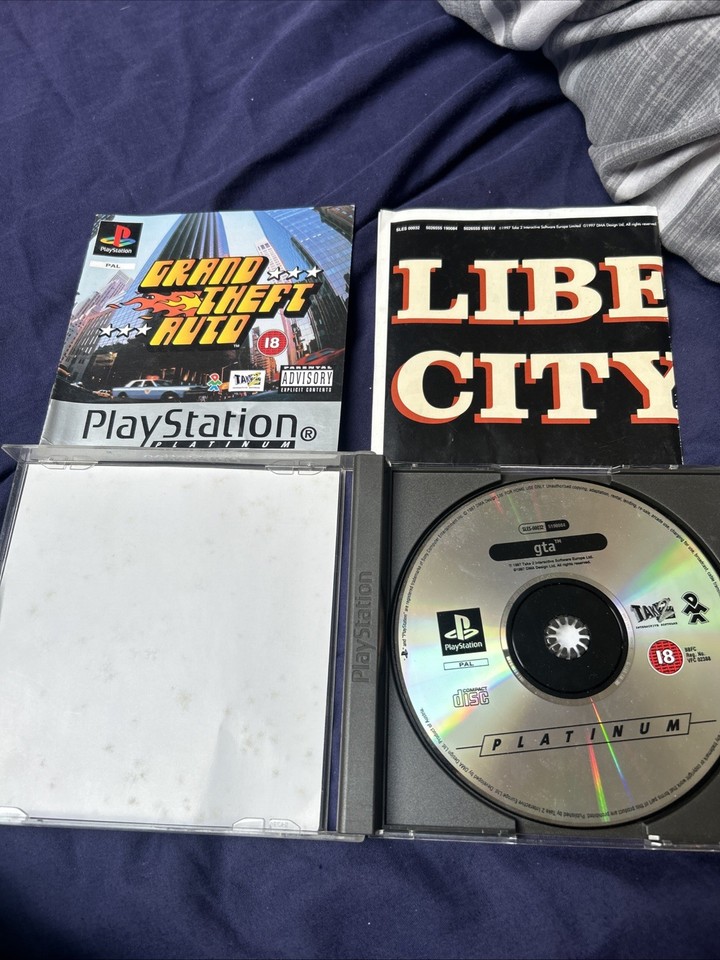 Grand Theft Auto Collector's Edition Sony PlayStation 1 | eBay