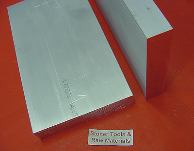 24 Pieces 3/8" X 2" ALUMINUM 6061 FLAT BAR 4.5" long T6511 Solid Mill ...