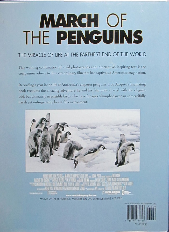 National Geographic March of the Penguins DVD and Official Movie ...