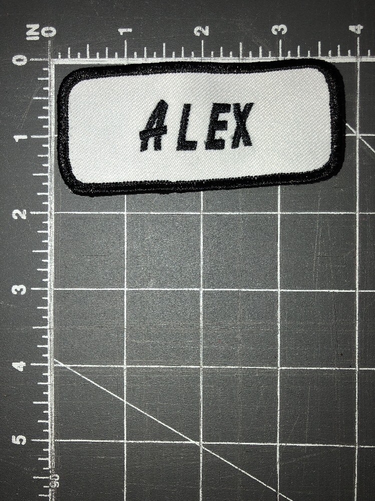 Alex Name Tag