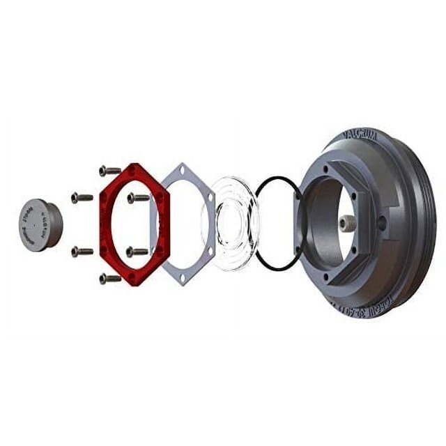 Valcrum Aluminum Hub Cap for Lippert & Dexter 6-8k Axles-Grease (Pack ...