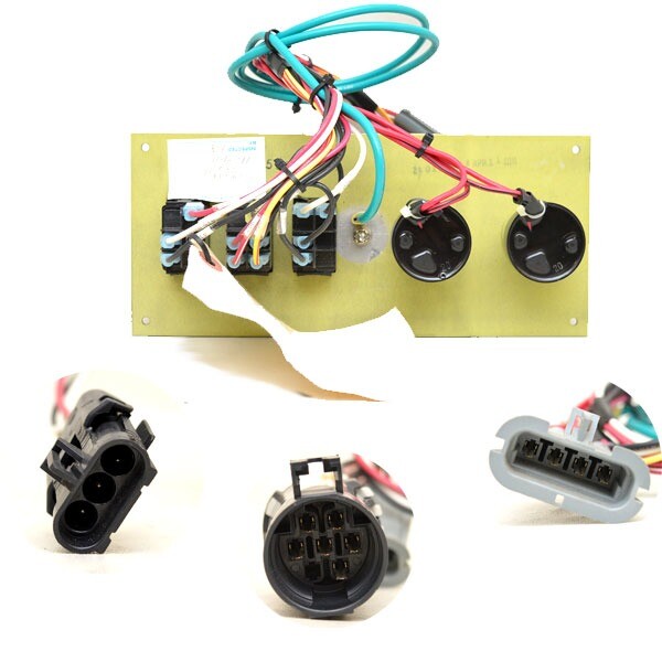 Sea Ray Boat Ignition Switch Panel 1934788 | Black Aluminum 9 x 4 Inch ...