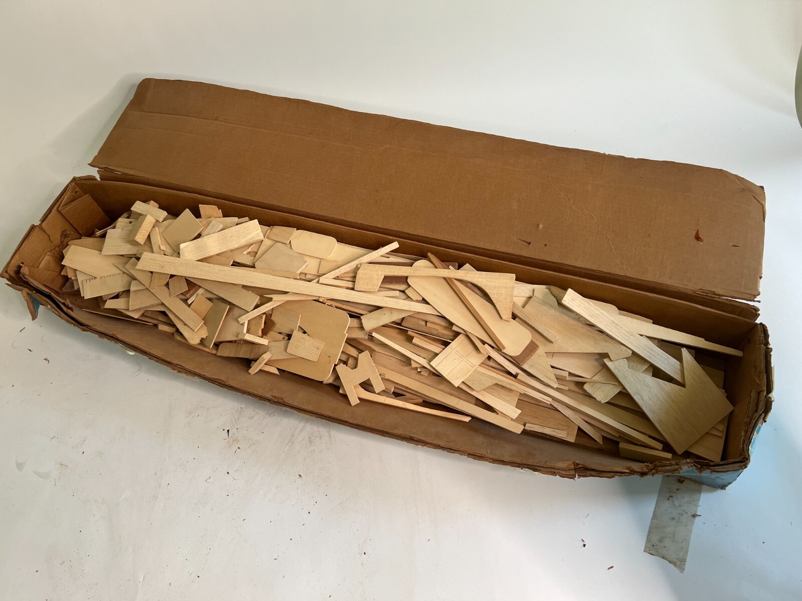 Balsa & Lite Ply Wood Scrap Lot – Assorted RC Aircraft Building ...