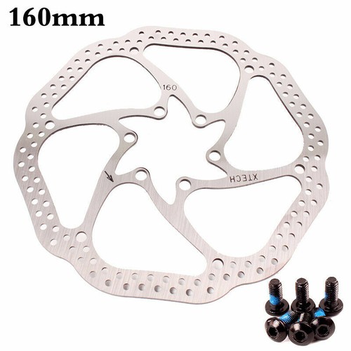 fit Shimano SRAM Disc Brake Rotors 6 Bolt 140/160/180/203mm MTB/Road ...