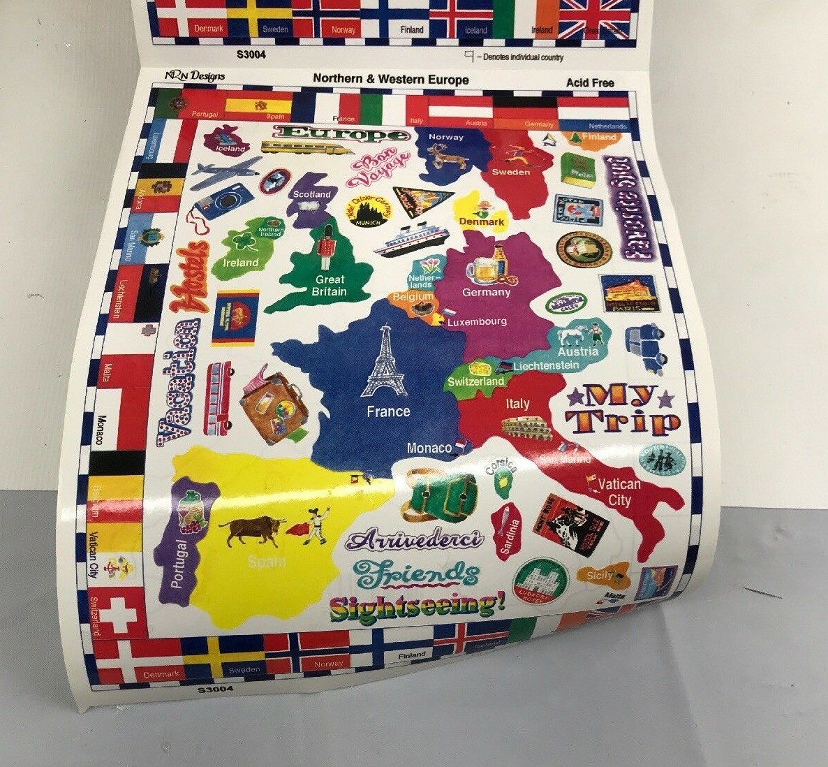 Scrapbook Sticker Finland