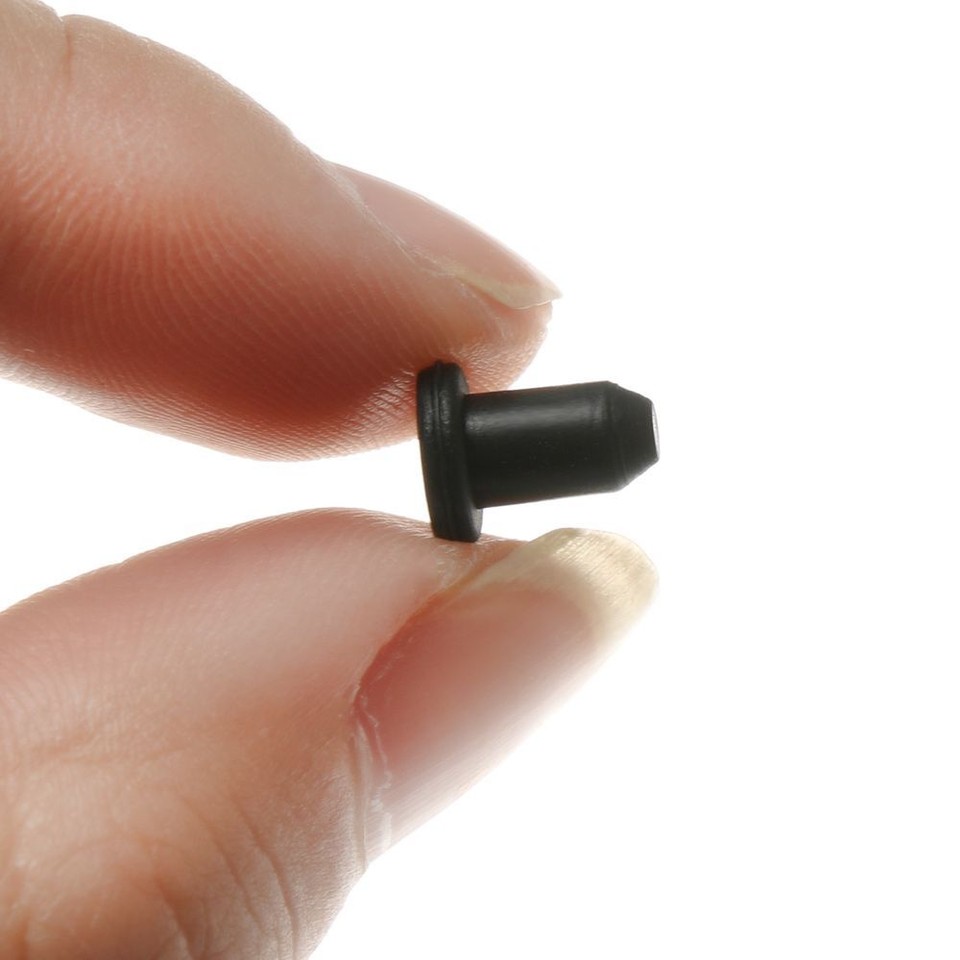 4mm Solid Plugs Silicone Seals Refill Cartridge Sealing Rubber Plug ...