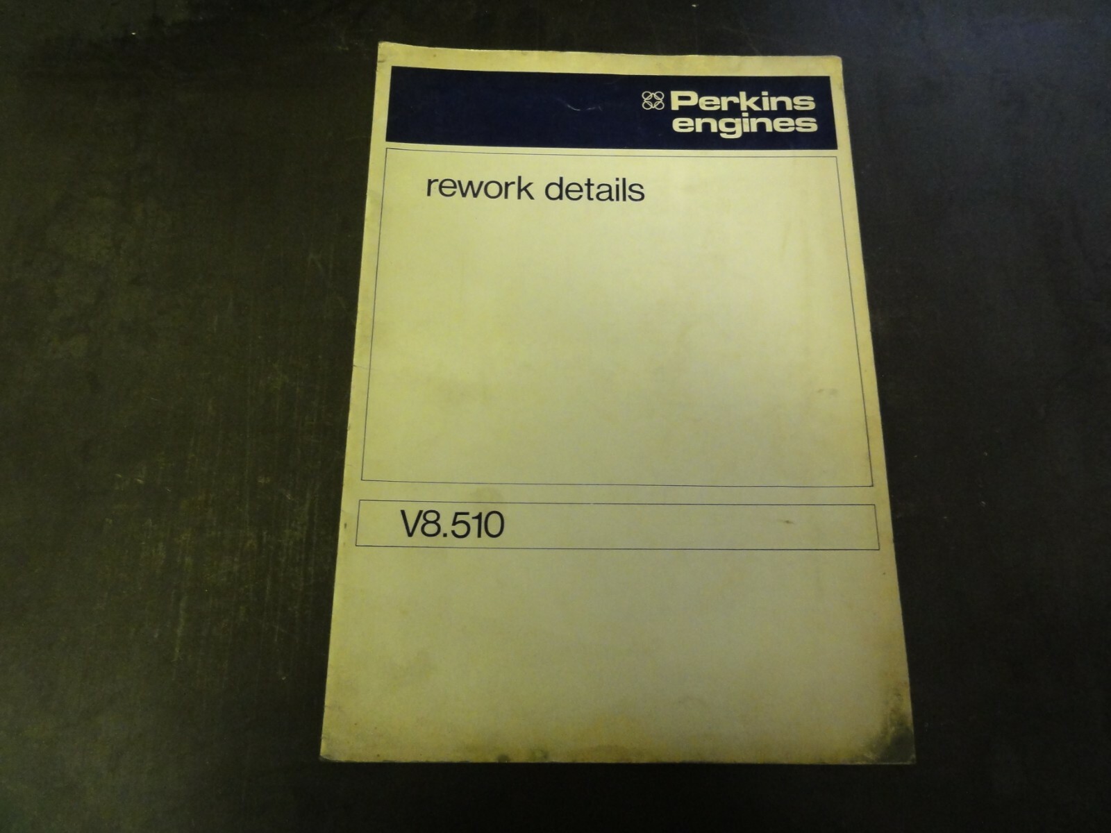 Perkins V8 510 Diesel Engine Workshop Data Manual for sale online | eBay