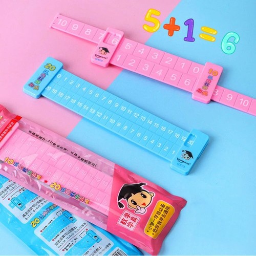 Within 20 Math Decomposition Ruler Plastic Addition Ruler School ...