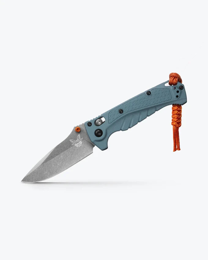 Benchmade Mini Adira 18065 Blue Grivory CPM-MagnaCut ***FREE HAT *** | eBay