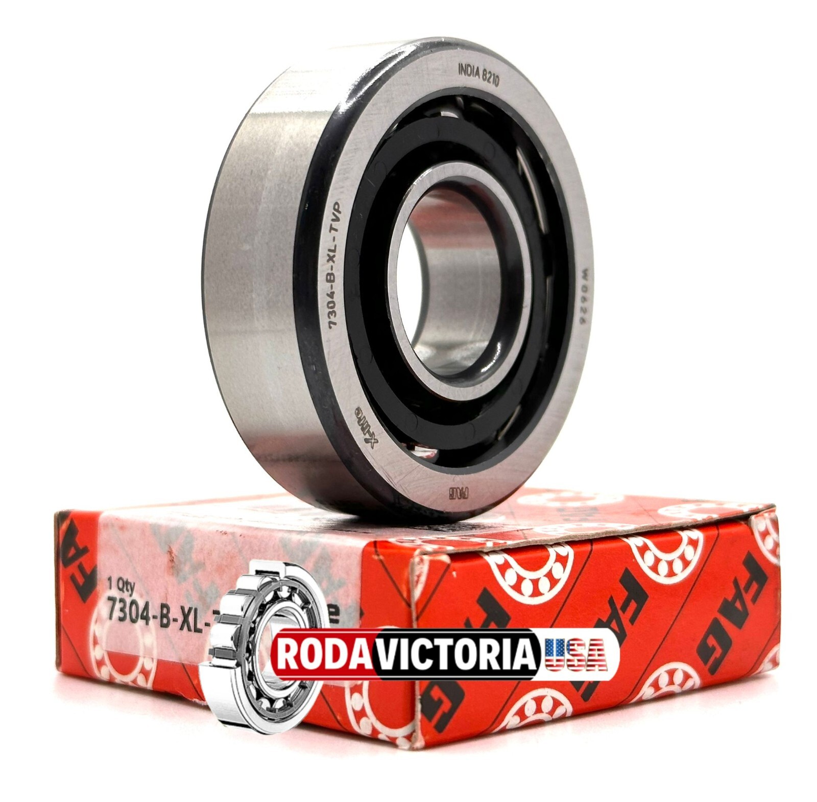 FAG 7304 B XL TVP UA Single Row Angular Contact Bearing 20x52x15mm | eBay