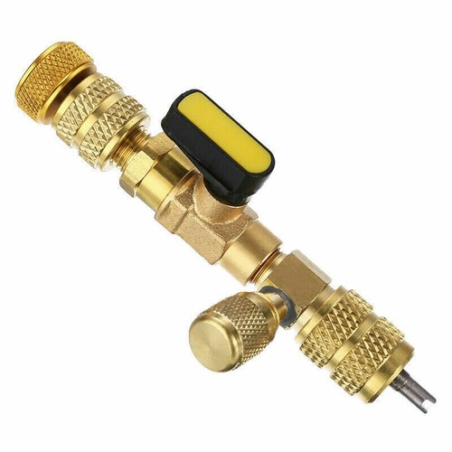 HVAC Tool AC Schrader Valve Core Remover Dual Size 1/4" and 5/16" Port ...