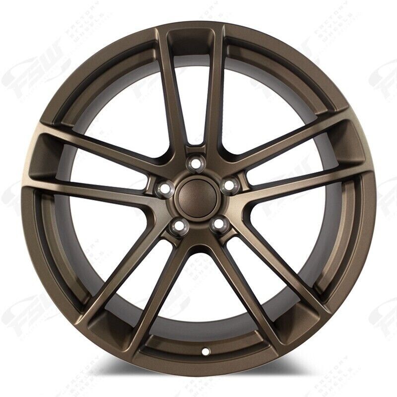 20" Bronze Redeye Style Wheels 20x9.5 +18 For Dodge Challenger Charger ...