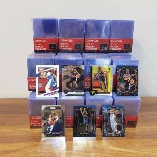 1000/500/200/100 Top Loaders Regular 3x4 Toploaders For 35pt Sporting ...