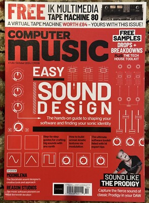 Computer Music Magazine Issue 338 October 2024 Easy Sound Design | eBay