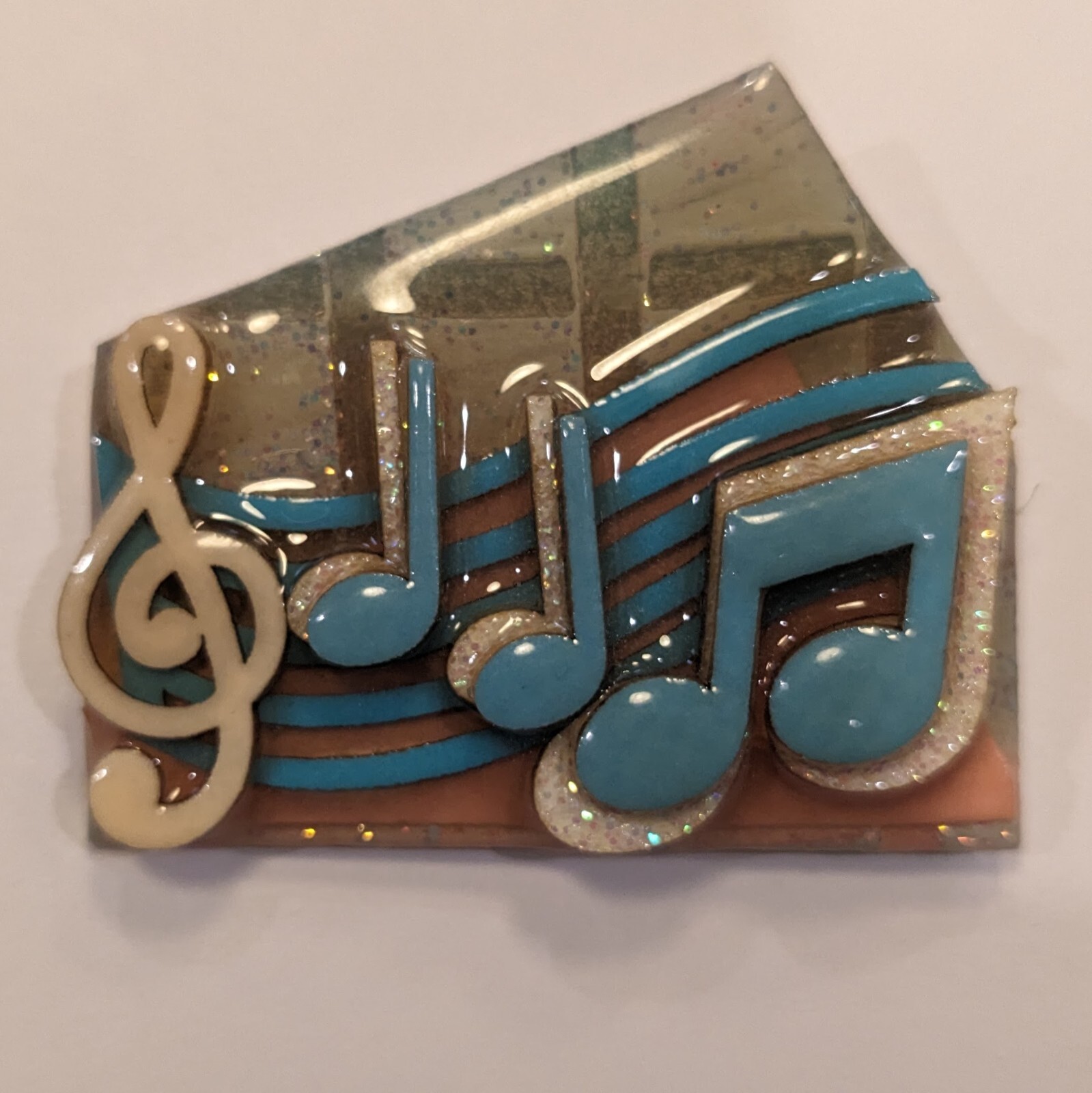 Lucinda Yates, Music PINS Jewelry with Treble clef musical notes blues ...