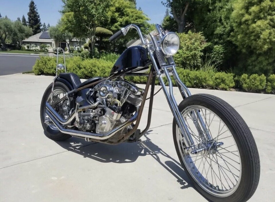 Narrow DNA Springer Front End Wishbone Kit Bobber IronHead Xs650 ...