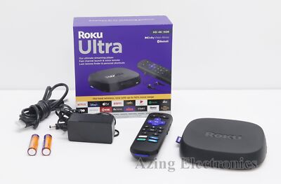 Roku Ultra 4800R (4800X) 4K Streaming Media Player w/ Enhanced Voice ...