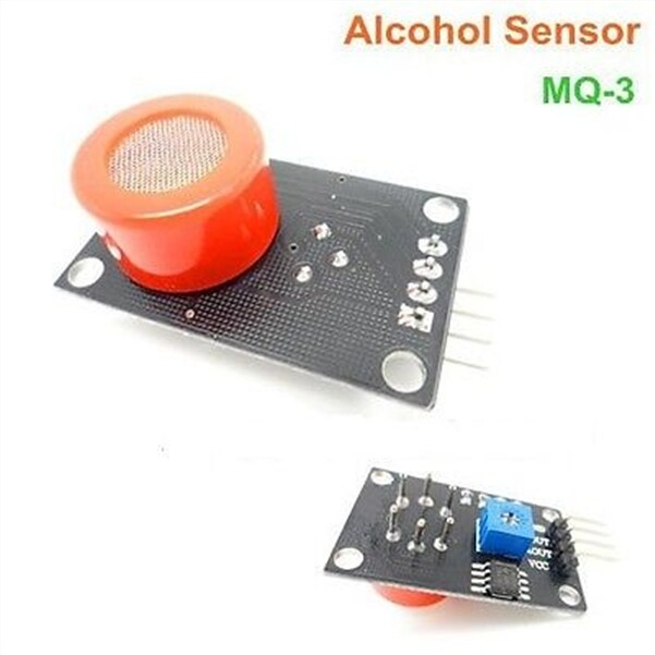 2Pcs Ethanol Detection Breath Gas Detector MQ-3 MQ3 Alcohol Ethanol ...