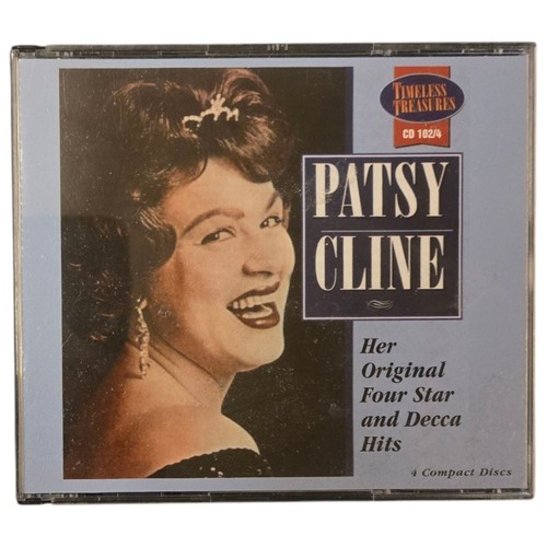 Patsy Cline 4 Disc CD Set Her Original Four Star And Decca Hits Music ...
