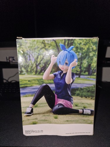 Re:Zero Ram Rem Starting Life in Another World Figure Relax Time ...
