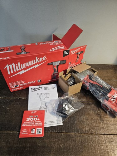 Milwaukee M12 Rivet Tool 2550-20, UNTESTED, Box Was Sealed, Opened For ...