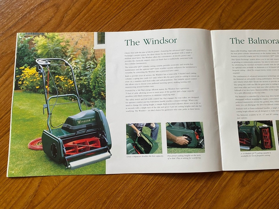 Atco lawnmower brochure | eBay UK