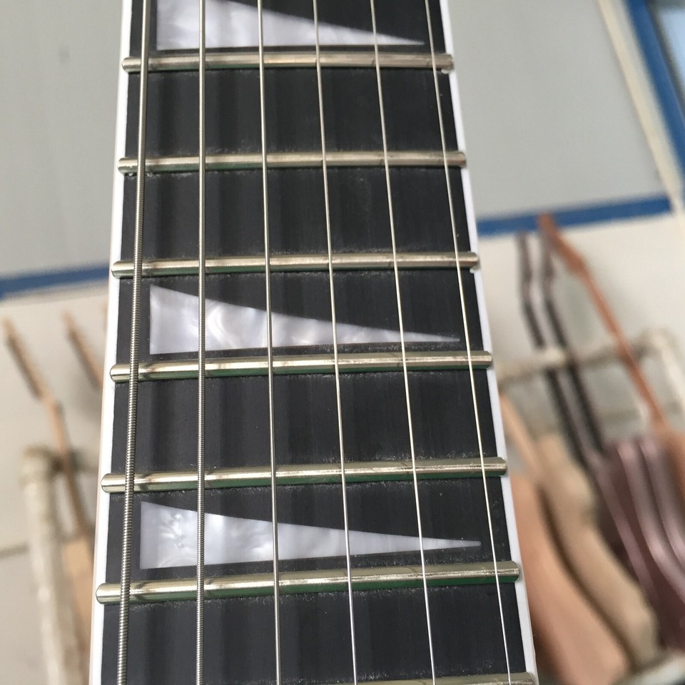 White Robin Crosby Firebird Electric Guitar Mahogany Body&Neck Floyd ...