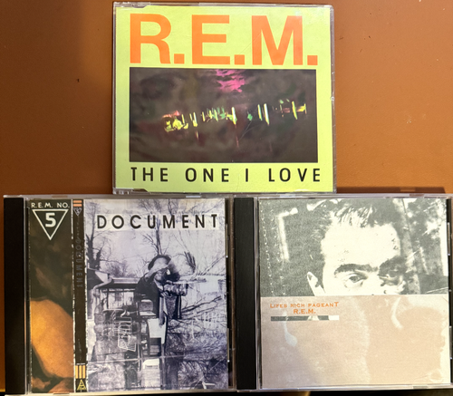REM - 3 CD LOT - THE ONE I LOVE/LIFES RICH PAGEANT/DOCUMENT - CDS | eBay