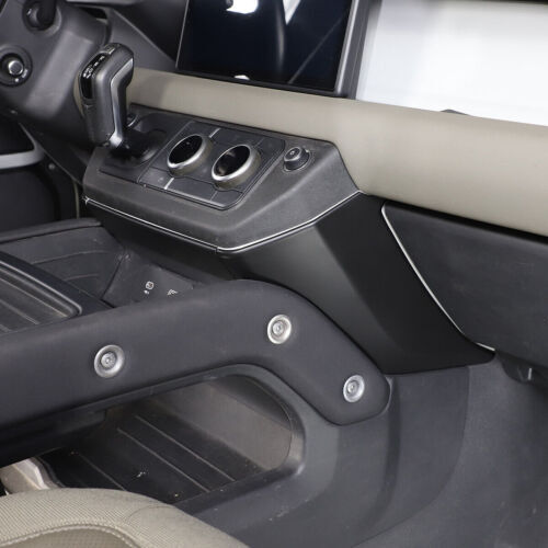 For Land Rover Defender 20-23 Matte Black Gear Shift Side Cover Center ...