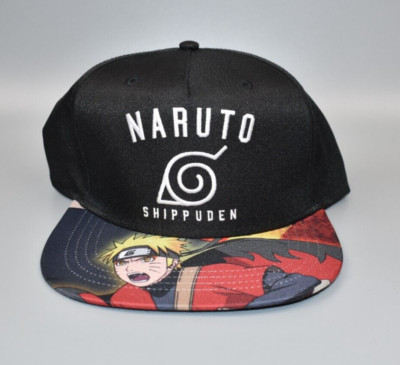 Naruto Shippuden Collection Anime Graphic Brim Snapback Cap Hat | eBay