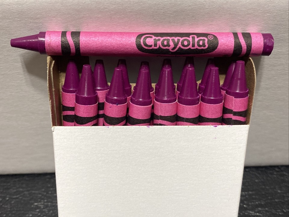 (16) Crayola Crayons (fuchsia) BULK | eBay