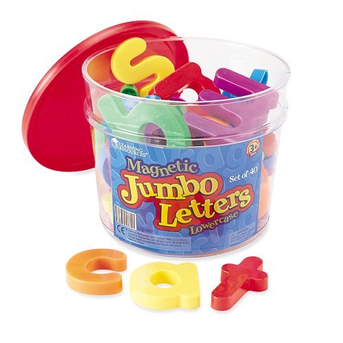 Learning Resources Jumbo Magnetic Lowercase Letters | eBay Australia