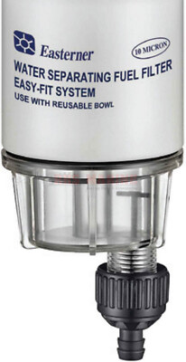 Easterner Easy-Fit Mini Fuel Separating Fuel Filter Replacement Bowl ...