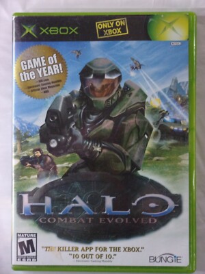 Halo: Combat Evolved GAME OF THE YEAR (ORIG Microsoft Xbox, 2001) GAME ...