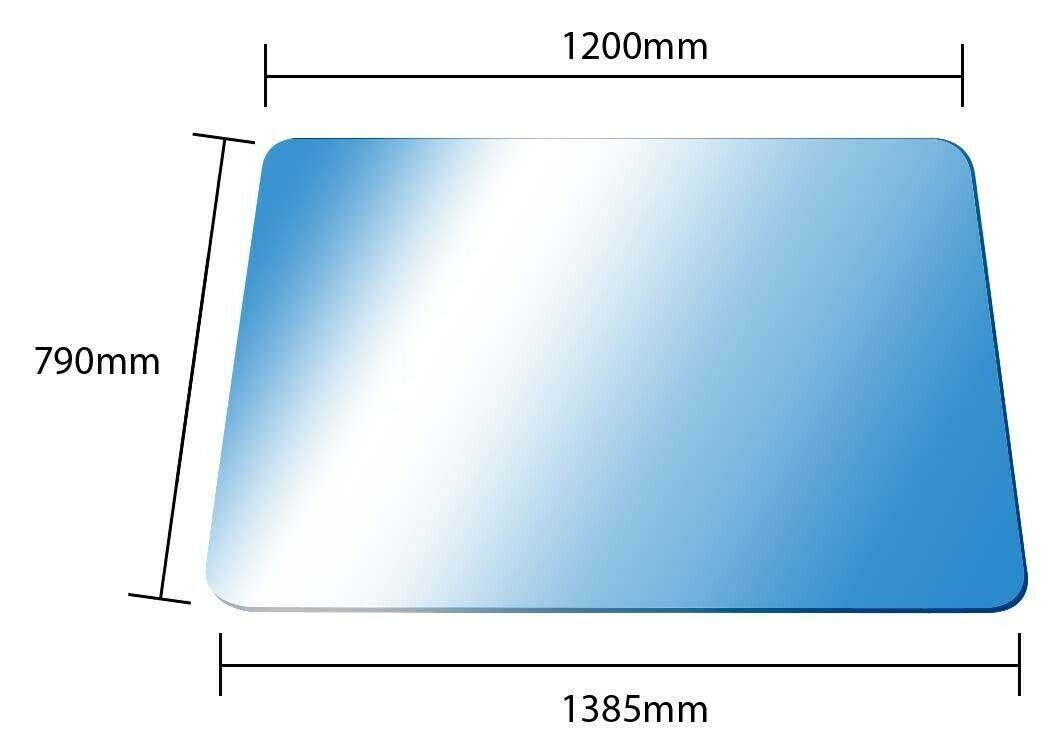 Cab Glass Glass Windscreen, OEM ref. No.: 58976, L171336, L213346 ...